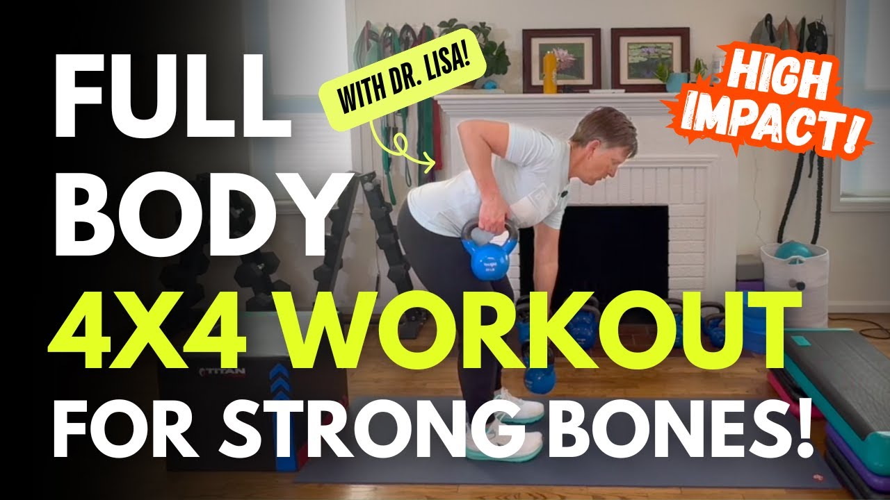 Full Body Workout for Strong Bones (High Intensity!) - YouTube