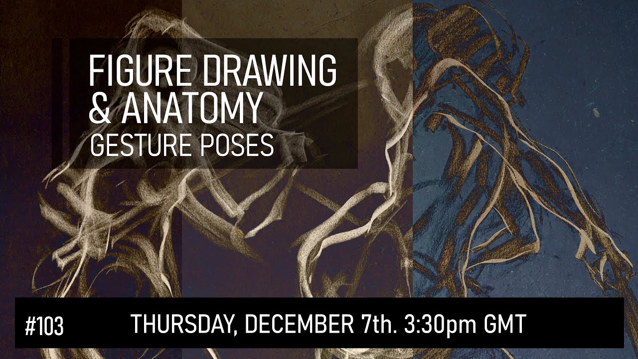 Figure Drawing & Anatomy - Gesture #103 - YouTube