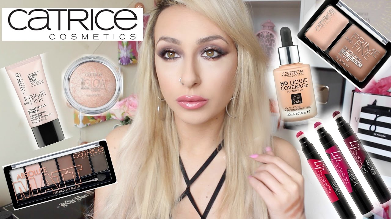 Full face testing drugstore makeup testing Catrice cosmetics ...