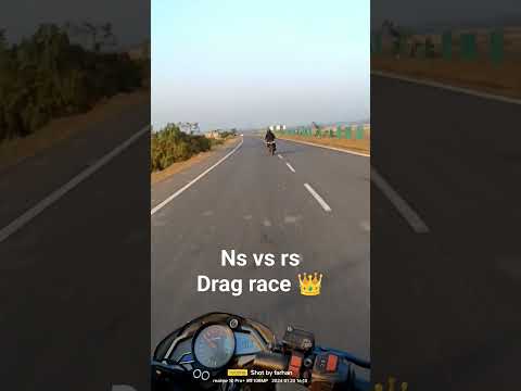rs vs ns 2kings drag race 🏆. #ns200 #rs200 - YouTube