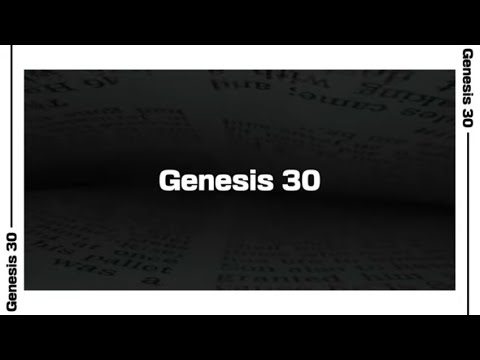 Genesis 30 Bible Reading | NIV - YouTube