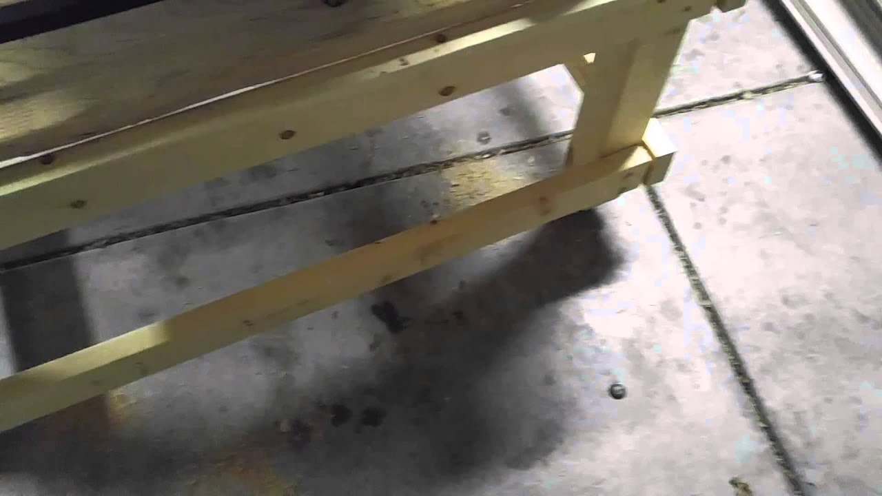 Homebrew gravity stand - YouTube
