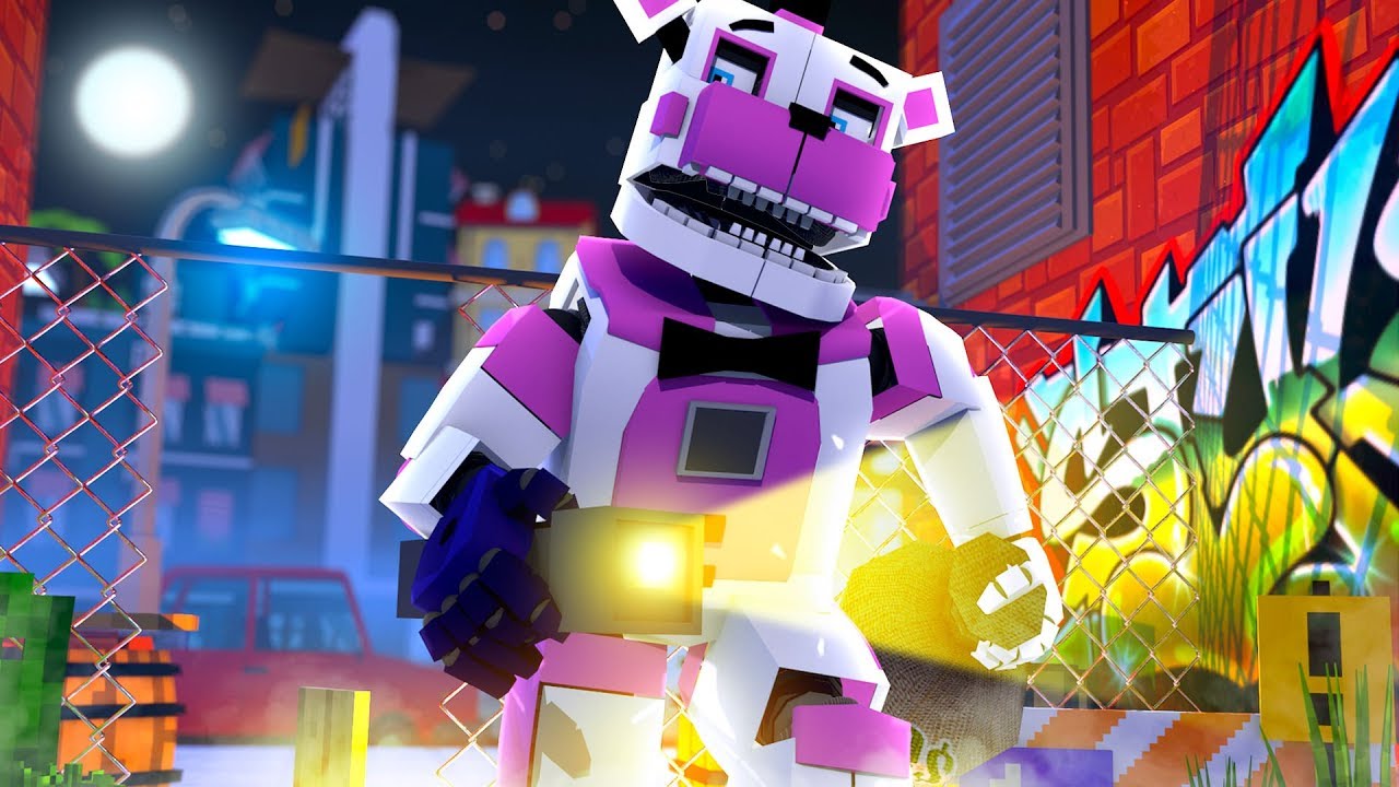 Funtime Freddy's Big Break In! Minecraft FNAF Roleplay - YouTube