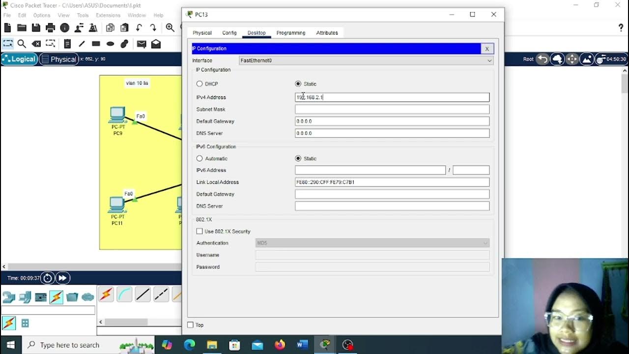 KONFIGURASI VLAN DI CISCO PACKET TRACER - YouTube