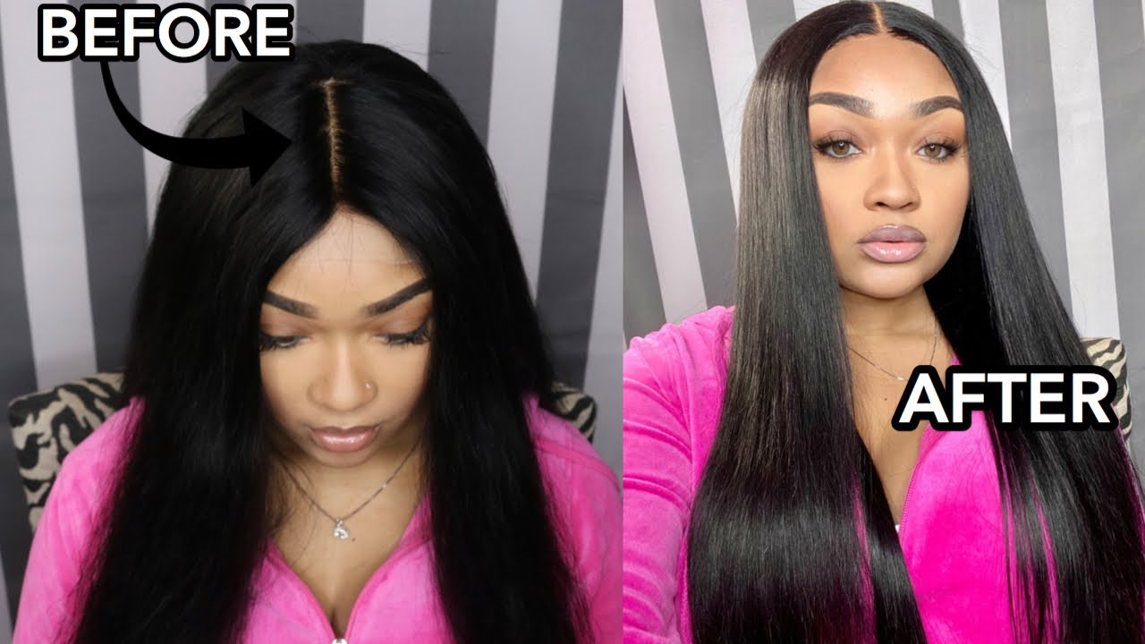 Make Your Wig Lay FLAT and Look Natural With these EASY Steps ...