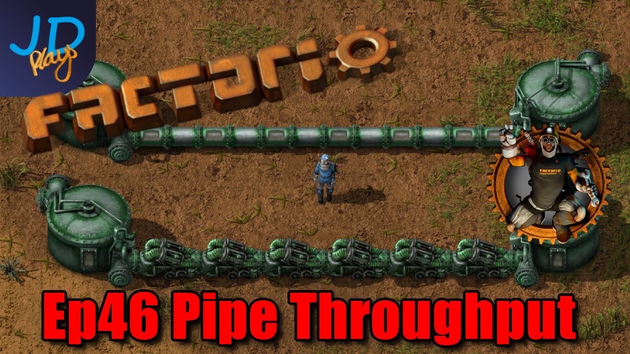 Ep46 Pipe Throughput ⚙️ Factorio SubX ⚙️ Gameplay, Lets Play - YouTube