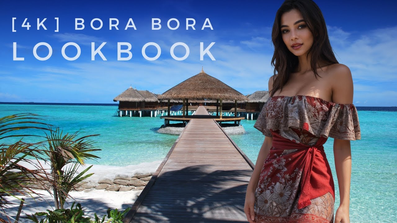 [4k] Amber's Lookbook - Bora Bora - YouTube