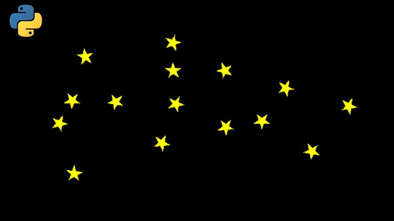 Coding a STARRY NIGHT - Turtle Graphics - YouTube