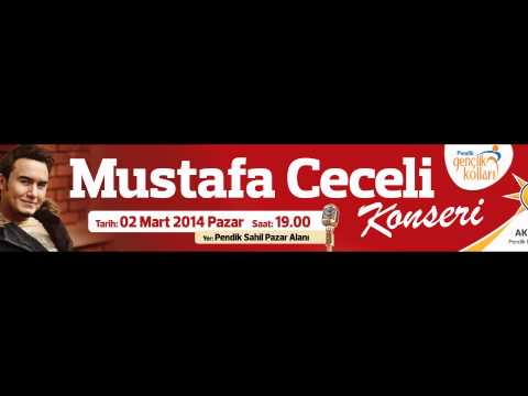 Mustafa Ceceli Konseri | 2 Mart Pazar Saat 19:00