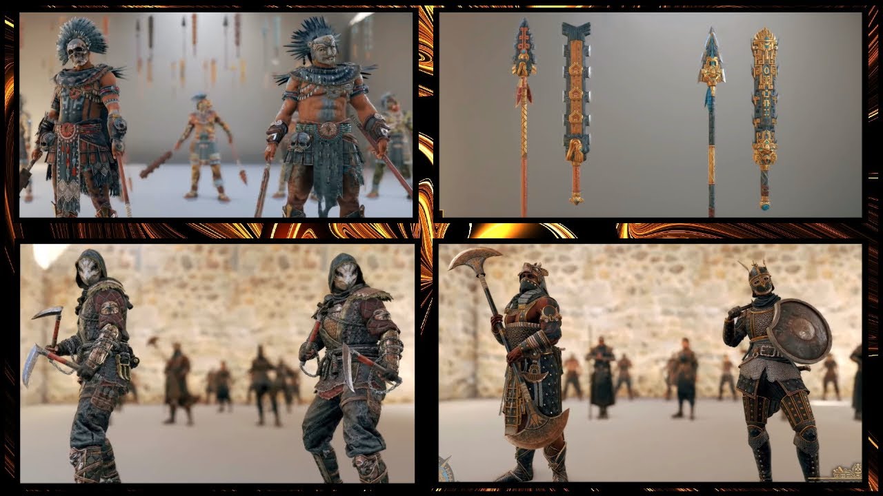 For Honor: Y7S2 Vengeance Ocelotl Armors and Weapons, Y7S2 Armors ...
