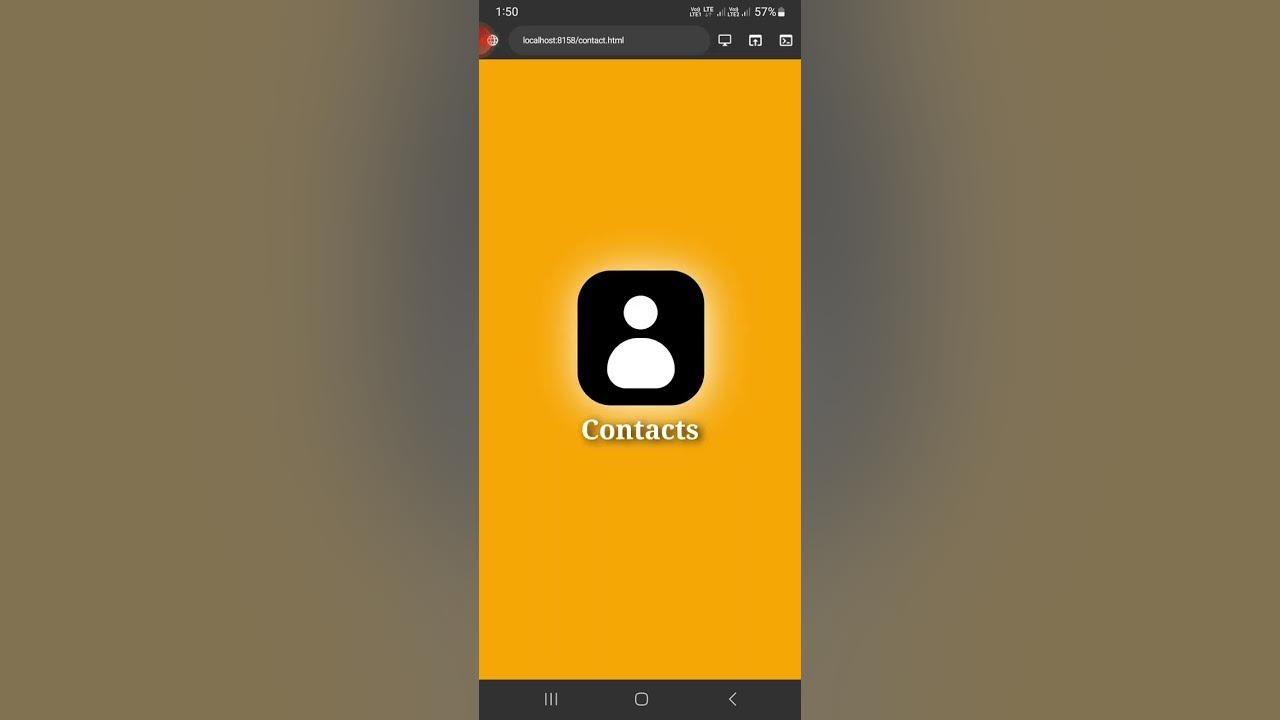 Contacts Icon Using Html And Css Codes Dlearner2498 Coding Dcoder