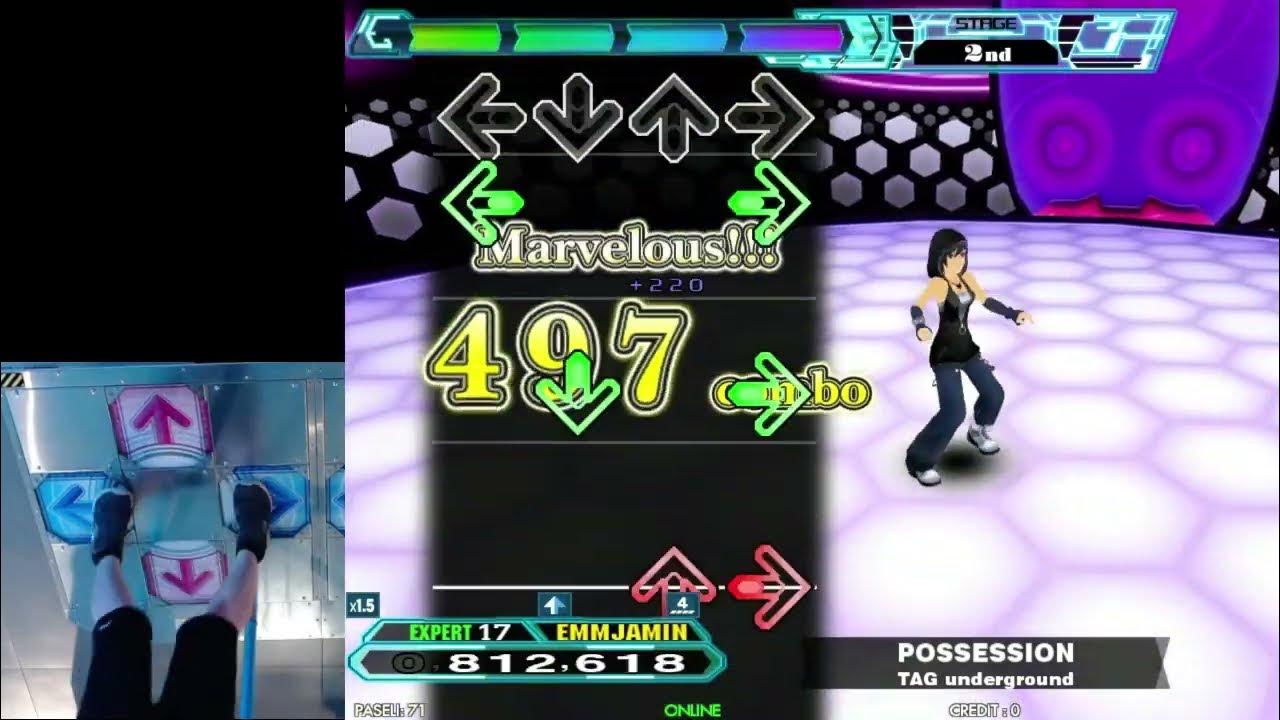 [DDR A20 PLUS] POSSESSION [Expert 17[ 25p Perfect Full Combo! - YouTube