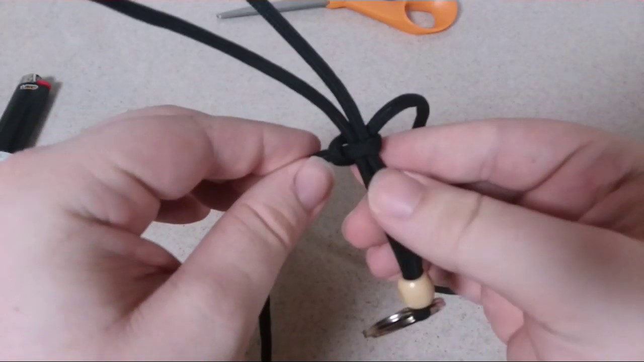 How To Make A Paracord Person - YouTube