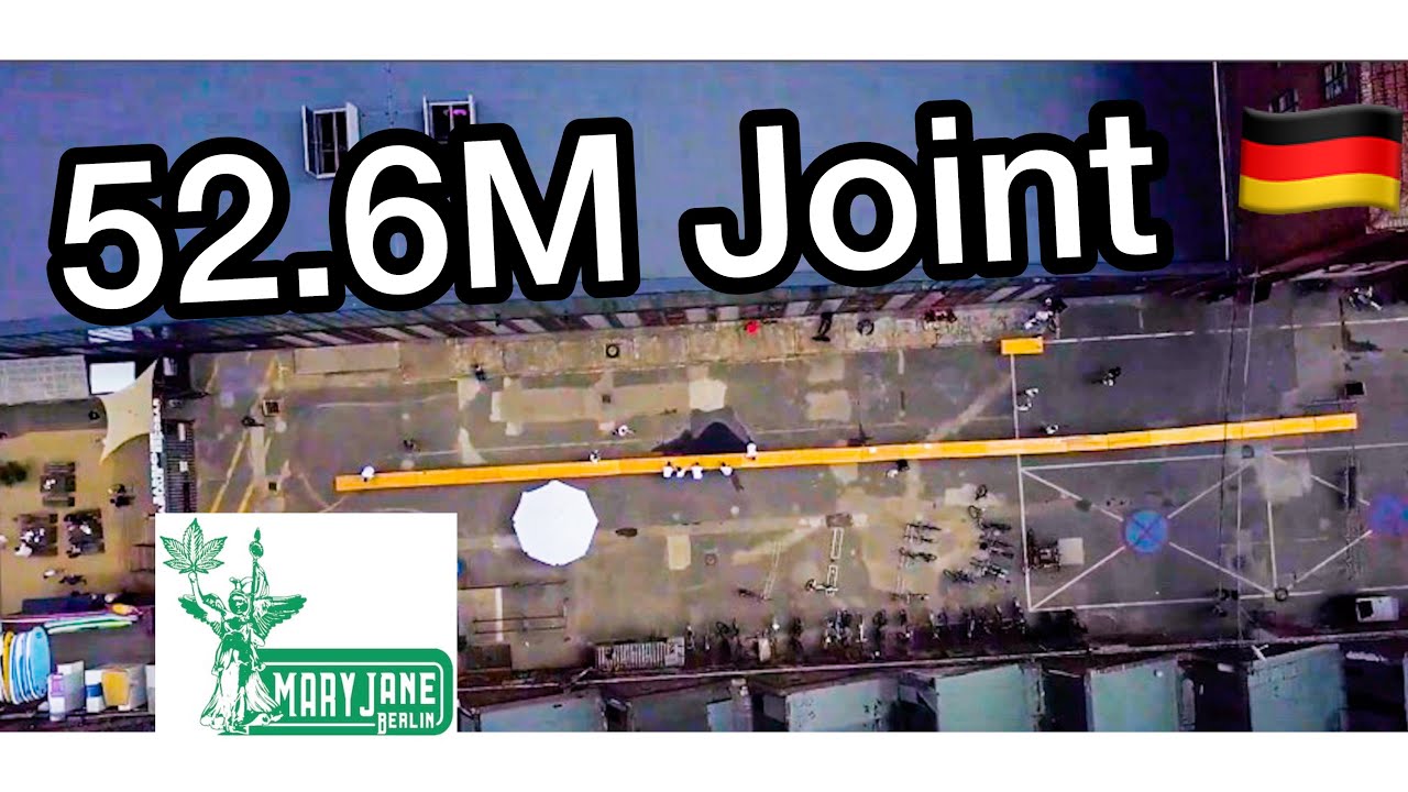 (52M MJB )How to roll the longest Joint of this World | Wie man den ...