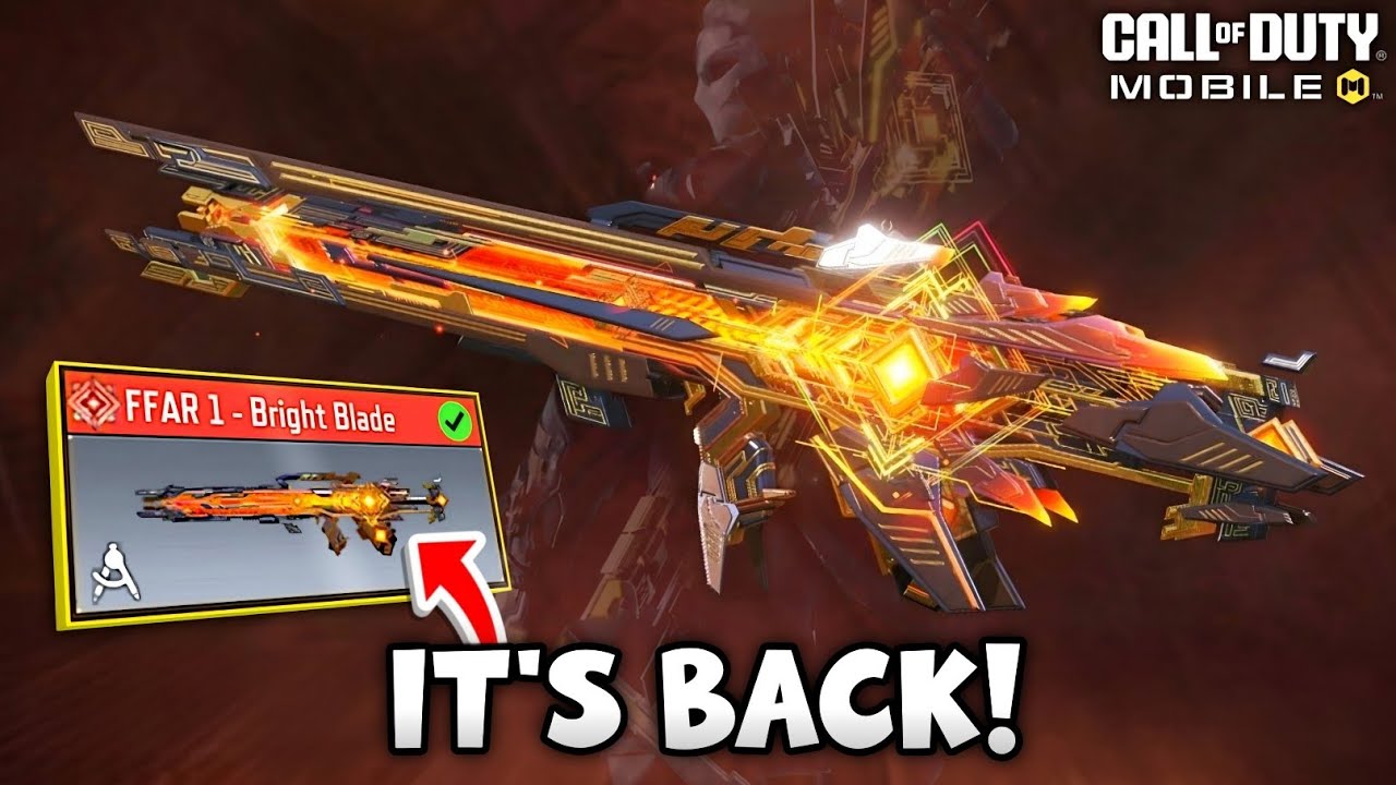 Finally Mythic FFAR 1 Bright Blade is back in CODM - YouTube