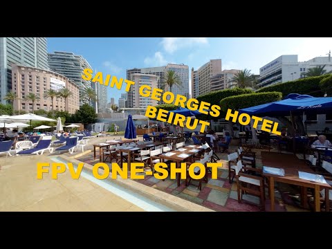 Saint Georges Hotel Beirut FPV Fly-Thru Commercial (DJI AVATA)