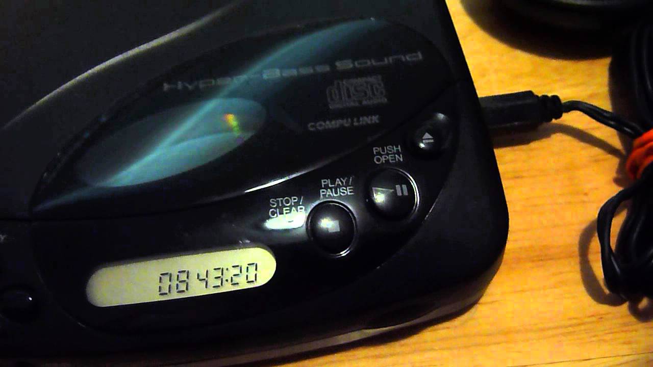 JVC XL-P20 PORTABLE CD PLAYER - YouTube