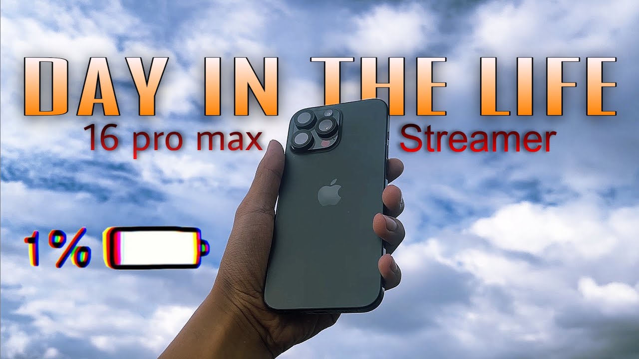 iphone 16 Pro Max - Real day in the life Review - YouTube