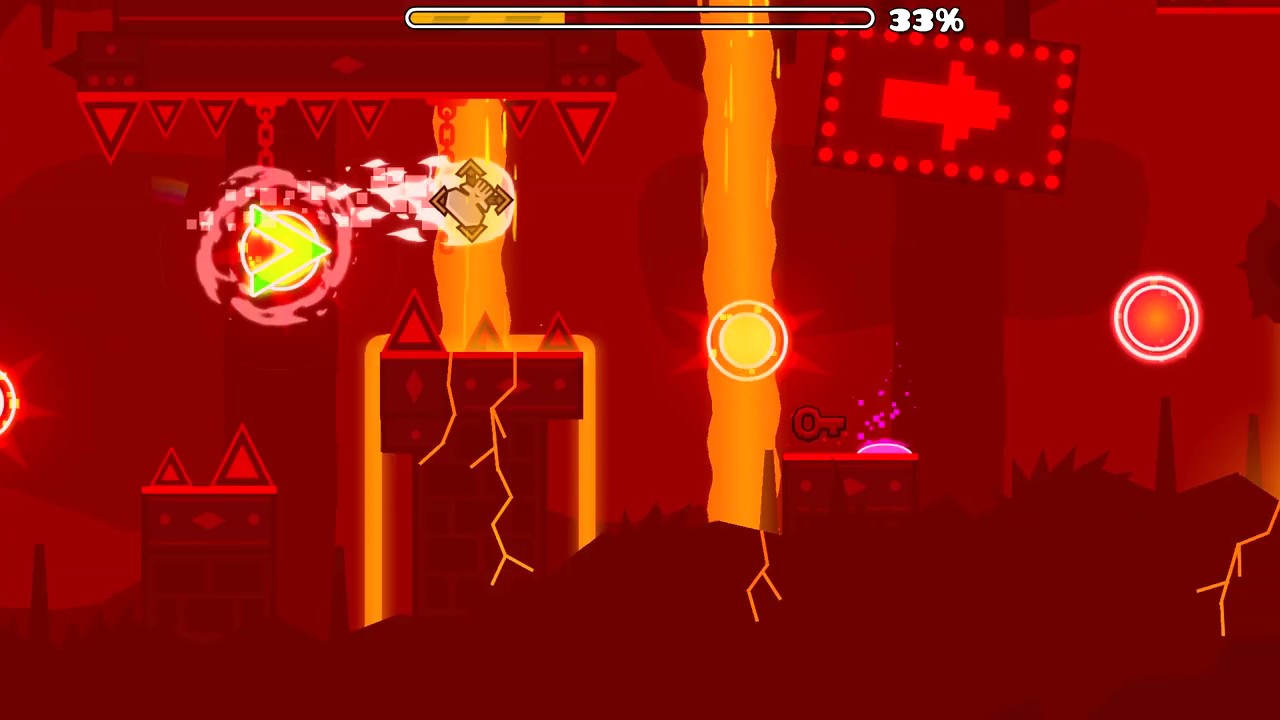 Geometry Dash HELLFIRE by SpKale (Weekly demon #45) all coins - YouTube