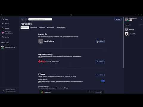 How to Link Facebook Account to EA Account in EA App (2024) - YouTube