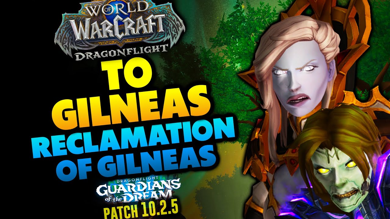 To Gilneas | 10.2.5 Reclamation of Gilneas - YouTube