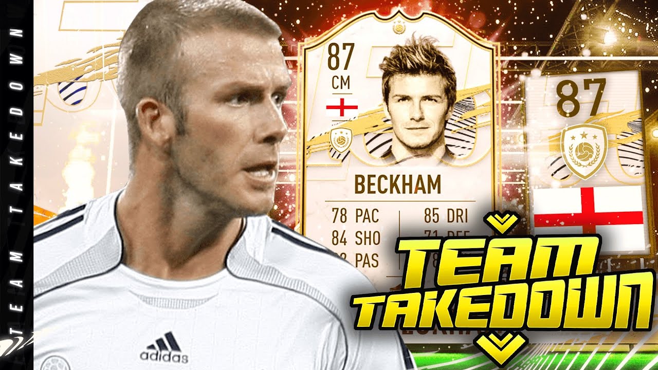 DAVID BECKHAM TEAM TAKEDOWN!!! Ft. Insane Pack Pull!!! - YouTube