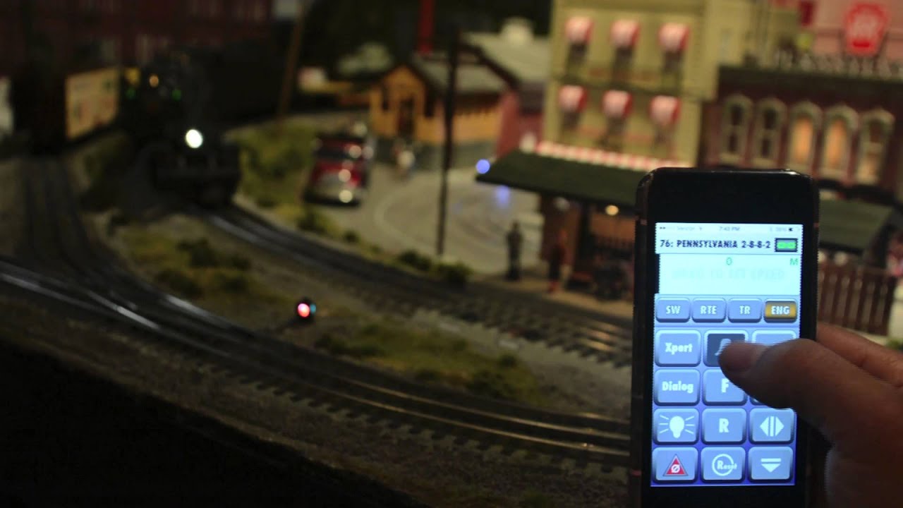 Lionel LCS, wifi, iPad App, iCab App, and Sensor track - YouTube