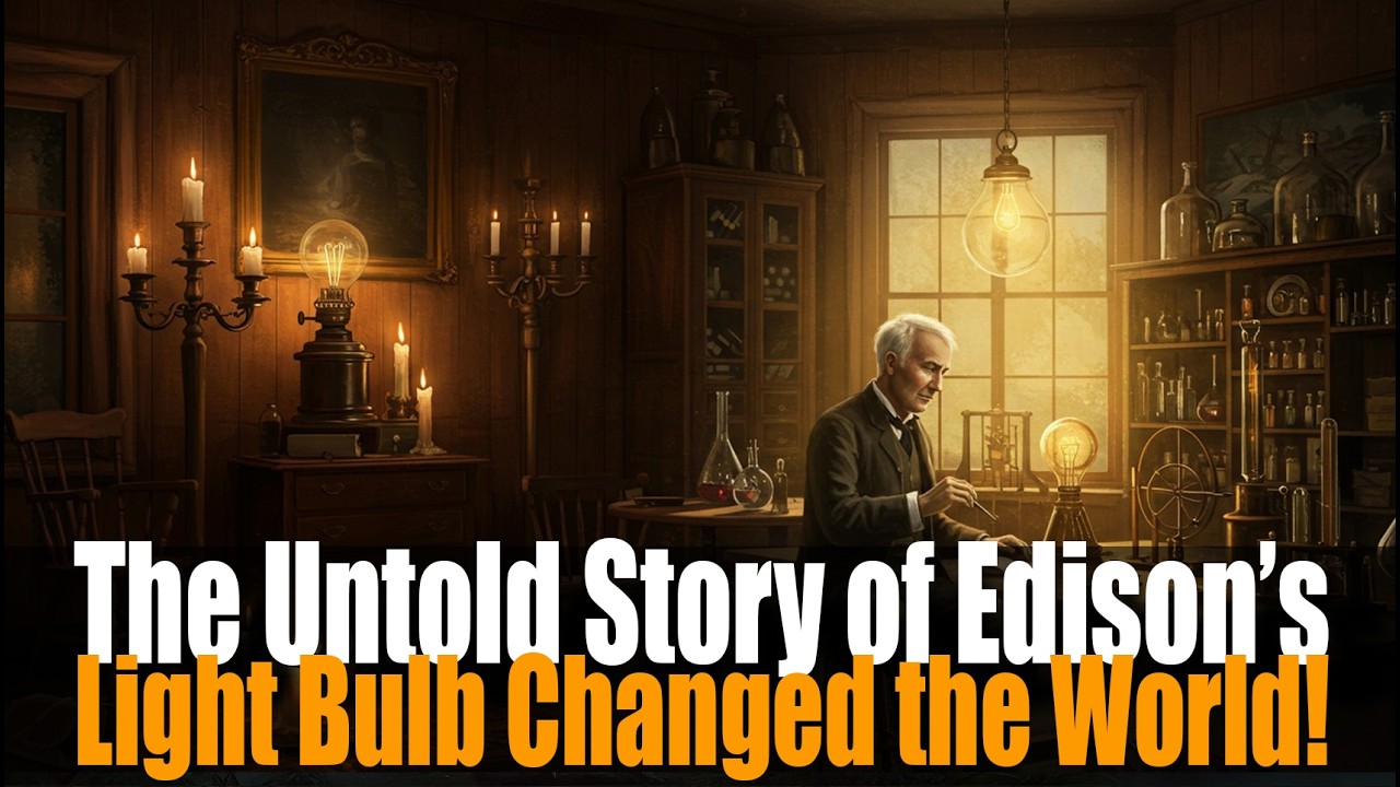 How Thomas Edison’s Light Bulb Changed the World! - YouTube