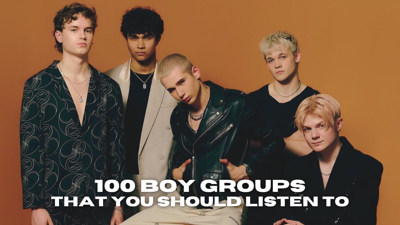 100 non-kpop boy groups that you should listen to - YouTube