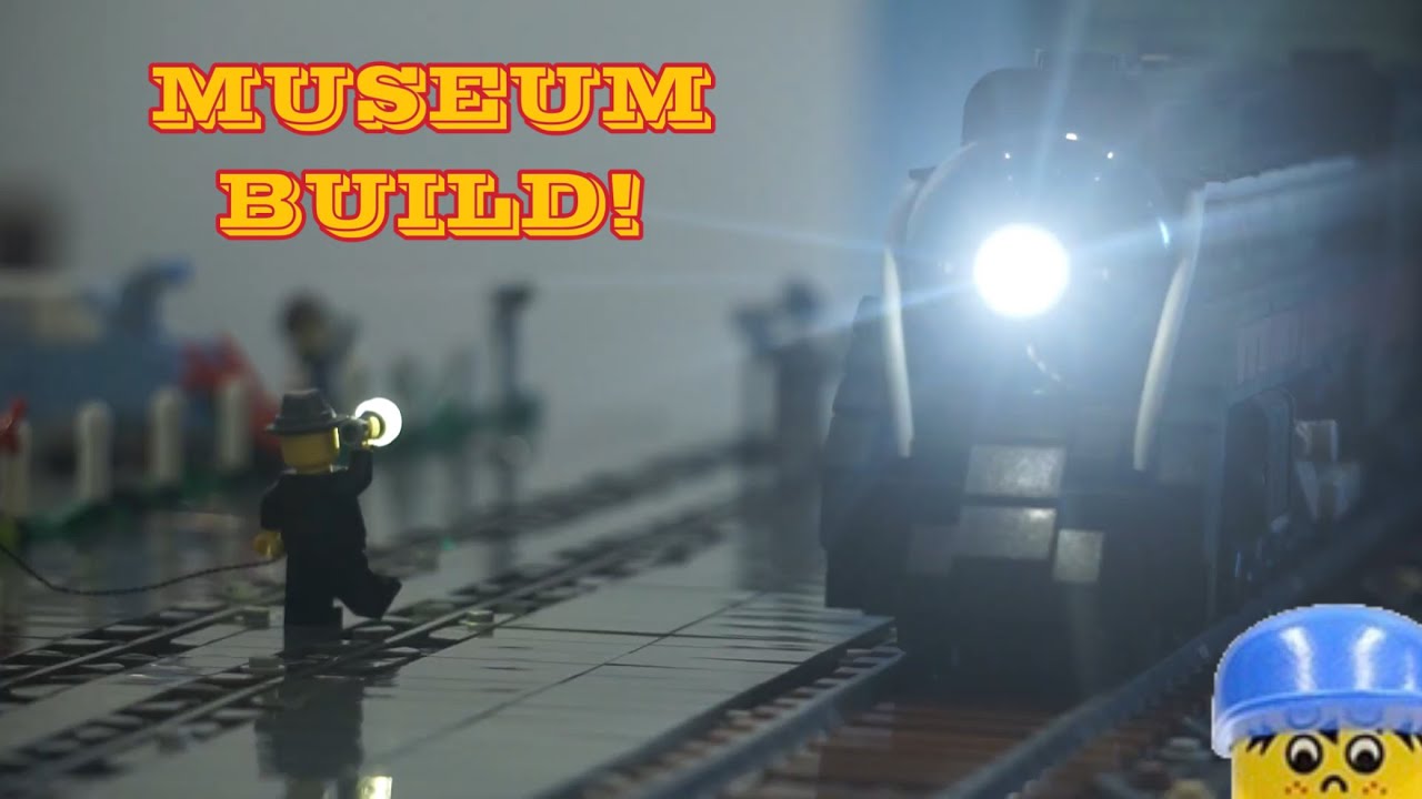LEGO | Rural Retreat Train Depot @ O. Winston Link Museum - YouTube