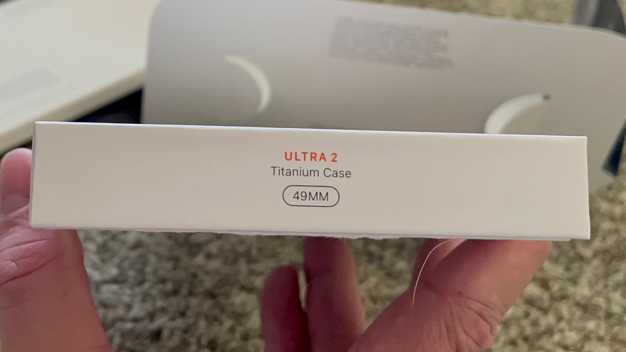 UNBOXING THE NEW APPLE WATCH ULTRA 2 - YouTube