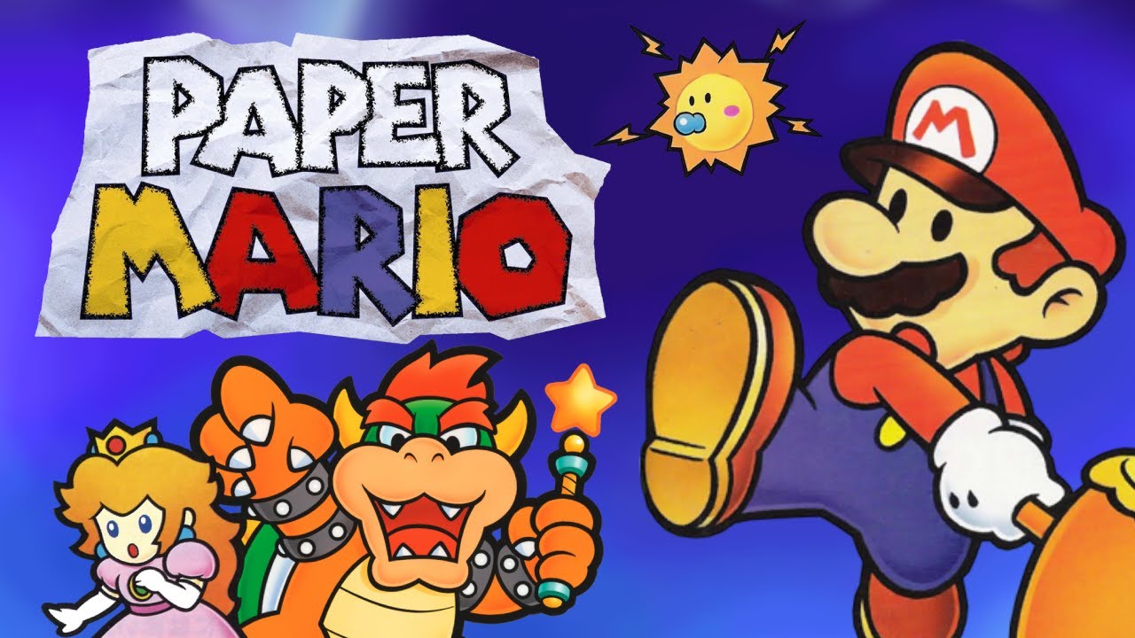 Paper Mario(N64) - A Simple Yet Wacky Paper Adventure - YouTube