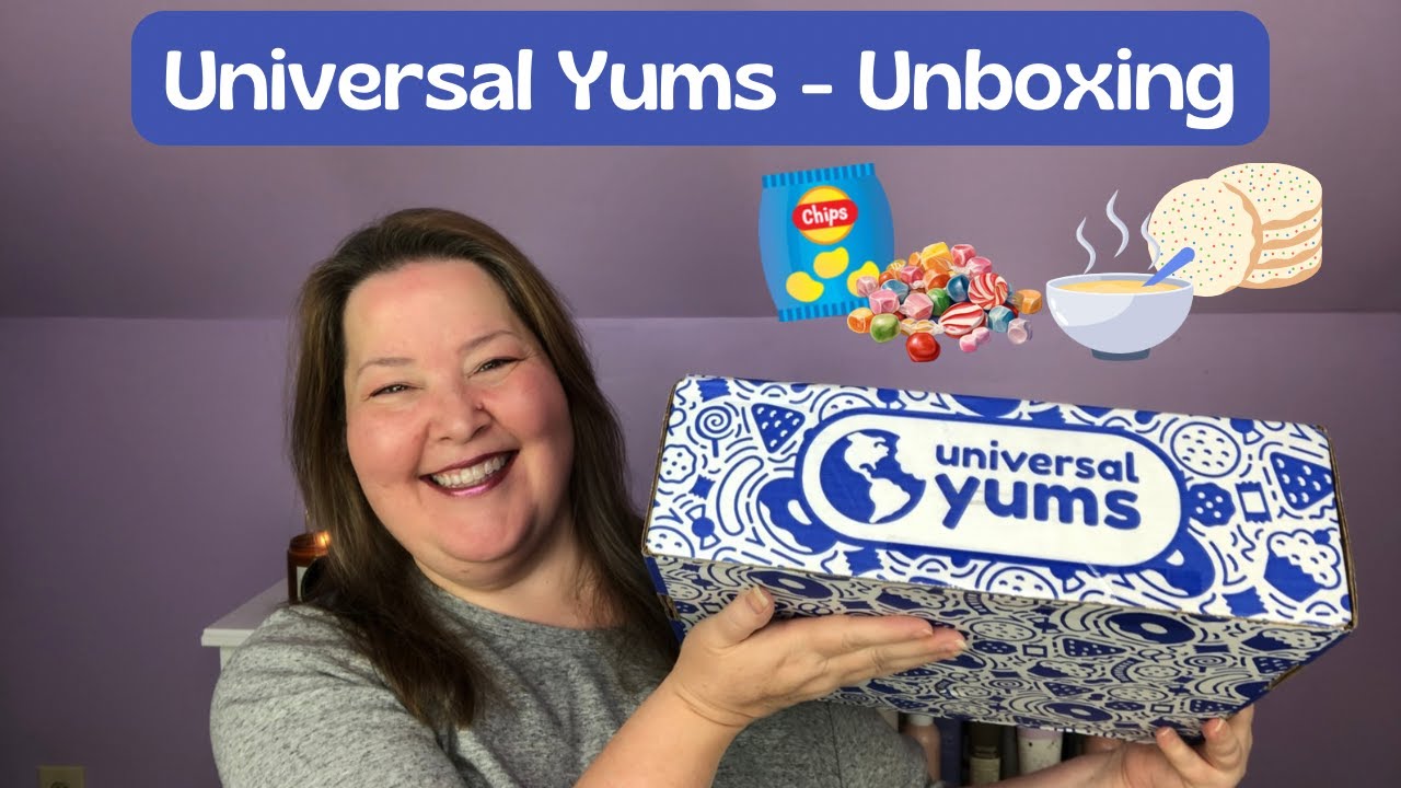 Universal Yums Unboxing - Snacks and Treats - YouTube
