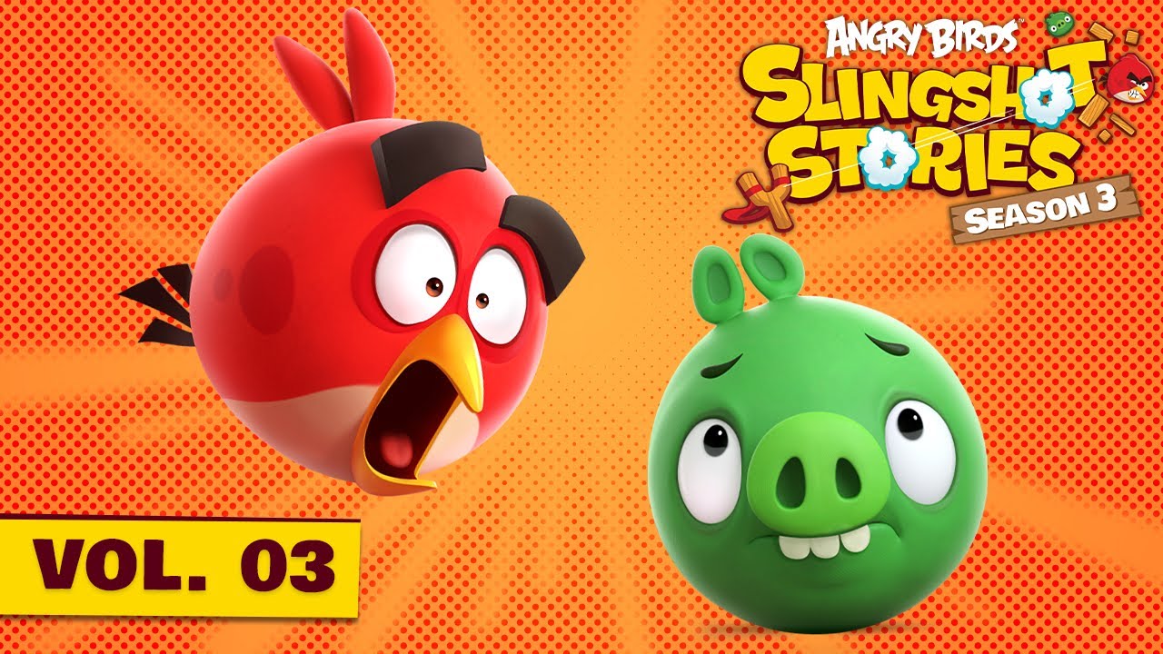 Angry Birds Slingshot Stories S3 | Love and Friendship in the Air 💖 ...