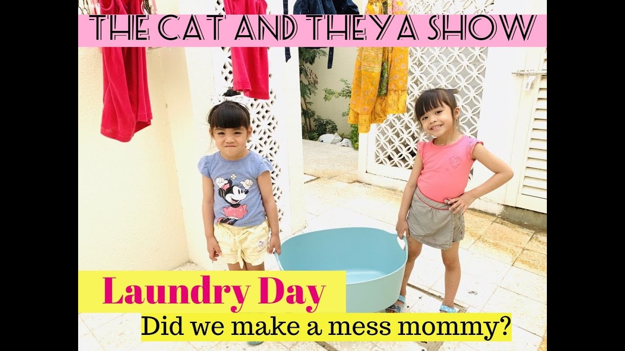 Laundry day: How to wash laundry for kids - YouTube