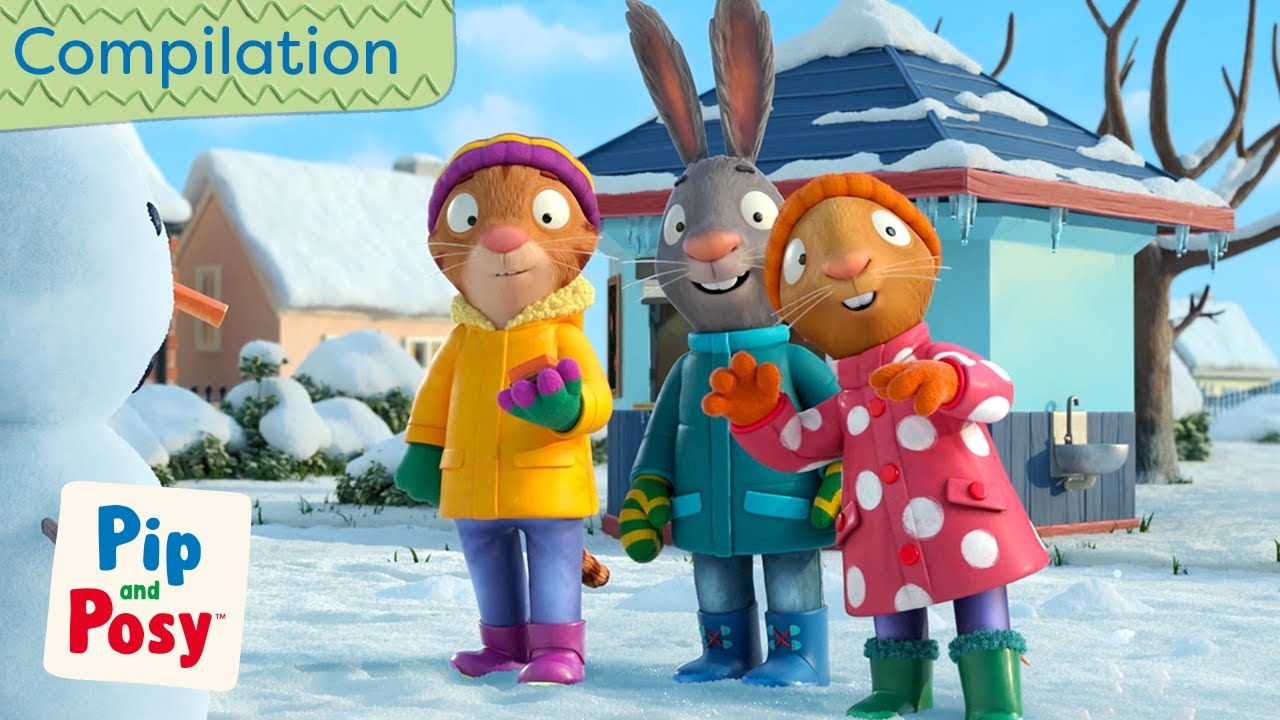 Snow Thanks @pipandposy | Compilation - YouTube