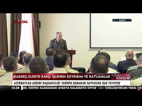 Ermenistan'ın Azerbaycan'a karşı işlediği savaş suçları gündemde - Bakü`de önemli konferans