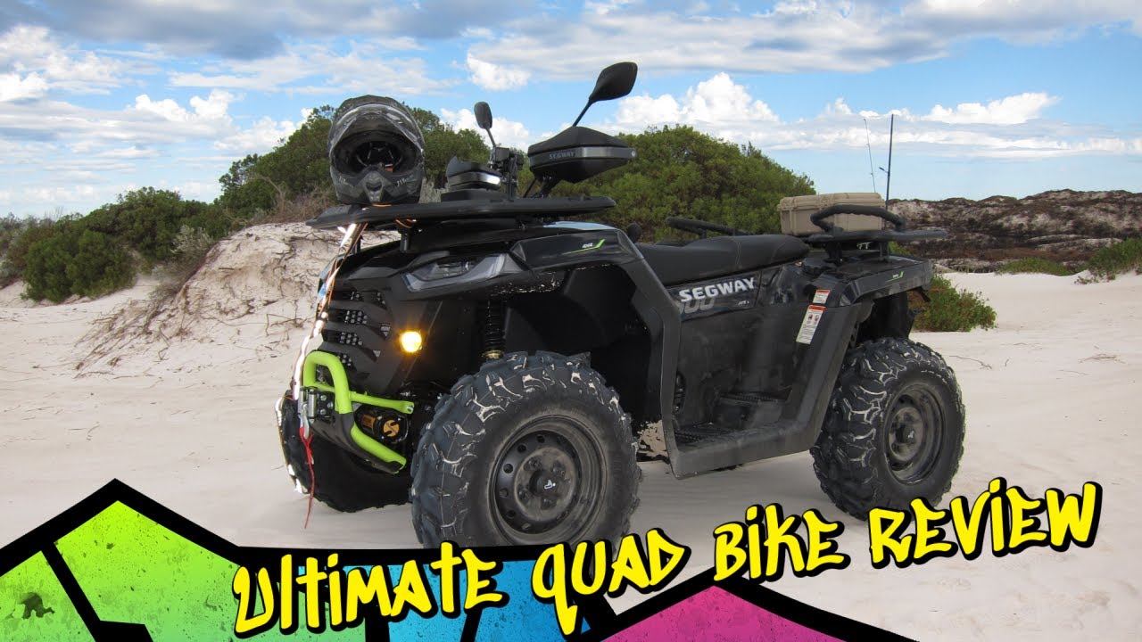 Segway SNARLER AT5L review - pro's and cons - Fishing Quad Build - YouTube