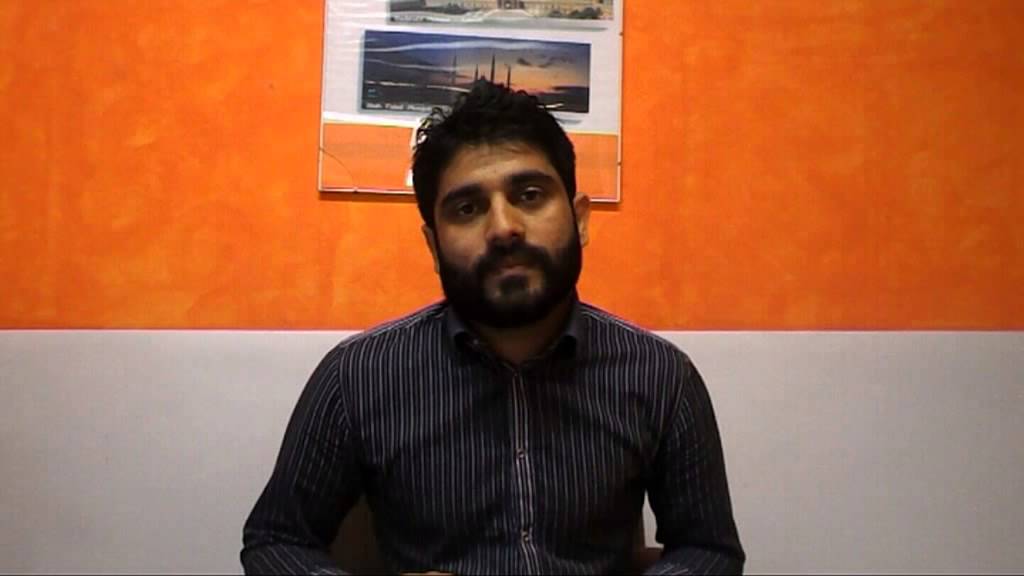 Interview of young Pakistani boy in Italy - YouTube