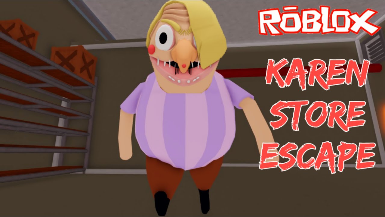 Roblox KAREN'S STORE ESCAPE! Obby Full Walkthrough Speedrun - YouTube