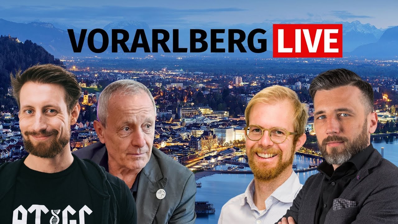 Vorarlberg LIVE mit Martin Moder, Peter Pilz und Simon Burtscher-Mathis ...