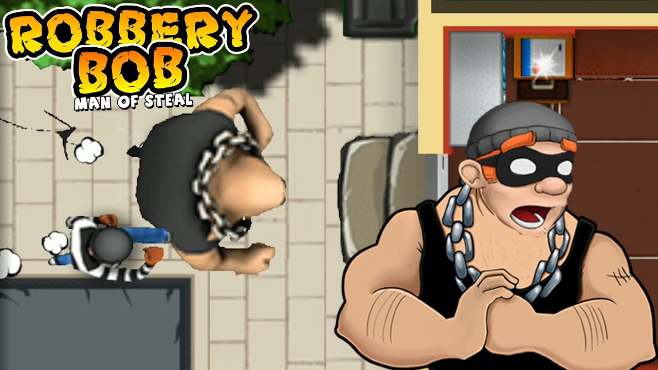 Robbery Bob 1 - Biffen Vs All Jail Bob - Part 4 - YouTube