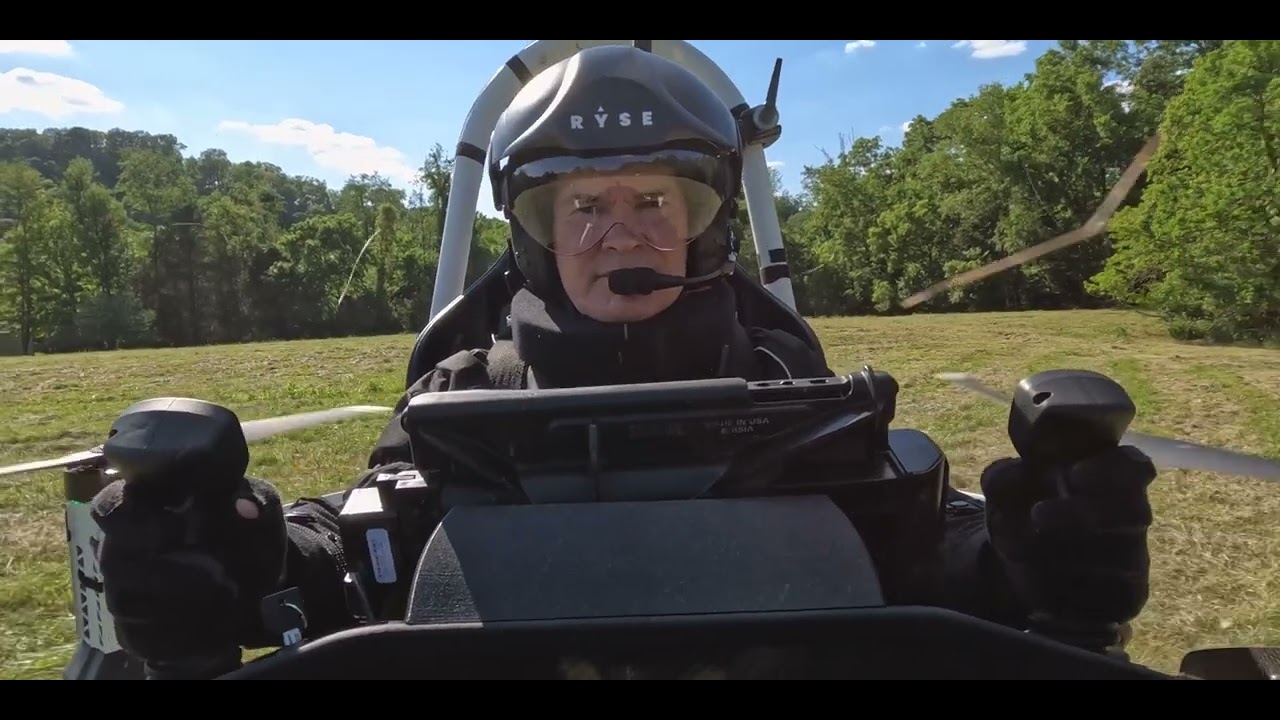 Ryse Recon ultralight personal eVTOL completes first piloted flight ...