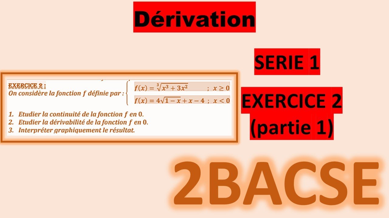 Dérivation En Un Point – Dérivation Des Fonctions Terminale Pdf – VYJSBI