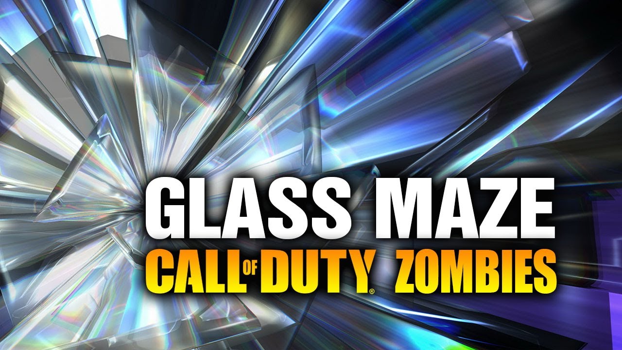 ZOMBIES GLASS MAZE (Call of Duty Custom Zombie Map) - YouTube