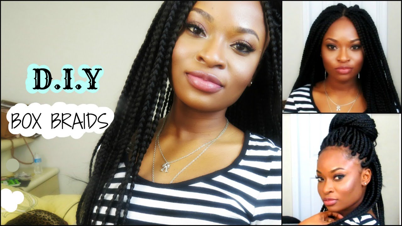 DIY START TO FINISH HOW TO DO YOUR OWN BOX BRAIDS YouTube diy-start-to-finish-how-to-do-your-own-box-braids-youtube