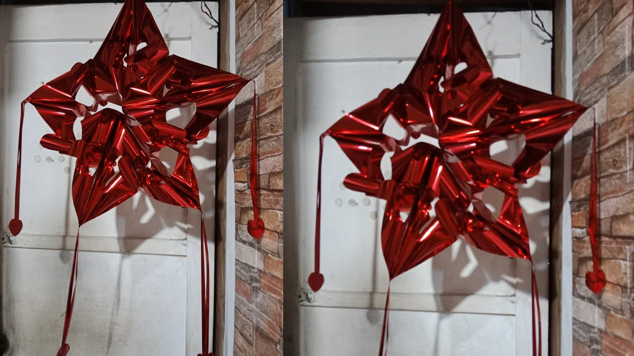 diy christmas lantern/ how to make christmas lantern using metallic ...