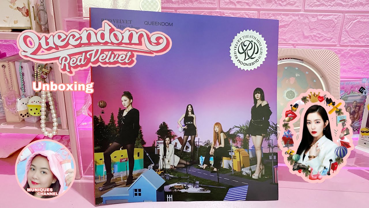 Unboxing RED VELVET Queendom 6th Mini Album Photobook Version ...