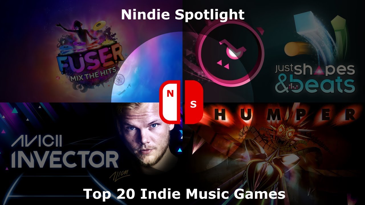 Top 20 / Best Indie Music Games on Nintendo Switch - YouTube