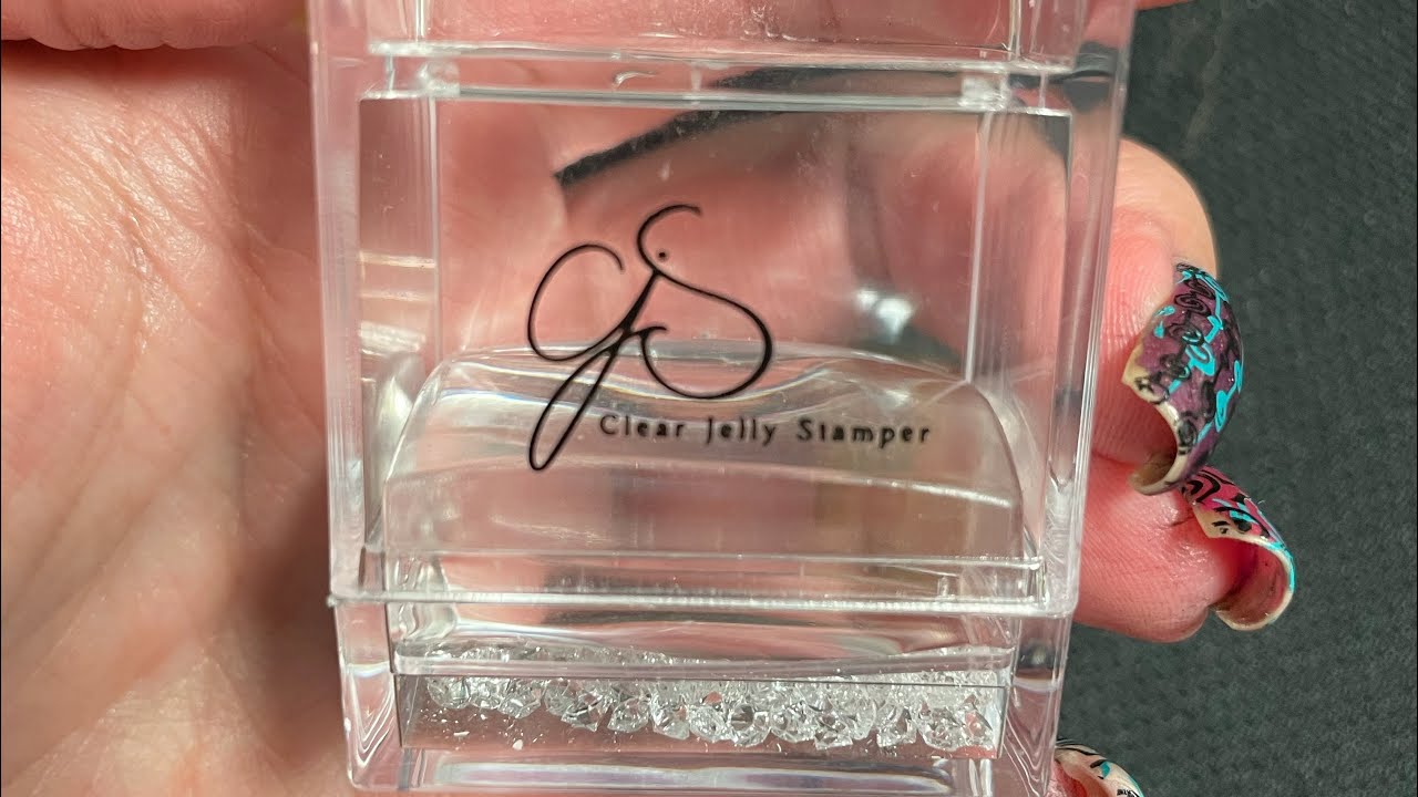 Testing the Bling Cubed and CJS Swirls stamping plate - YouTube